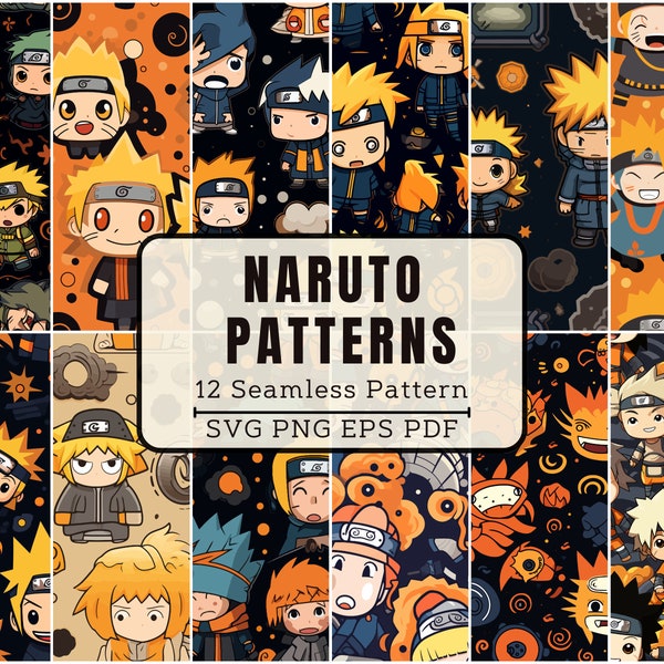 Naruto Digital Art - Etsy