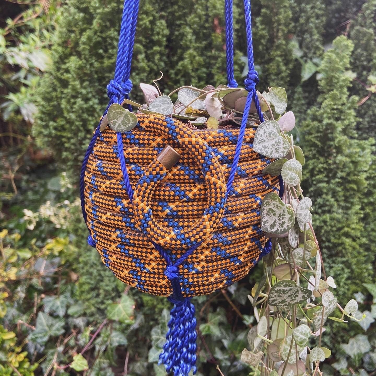 Climbing Rope Pot/hanging Planter - Etsy