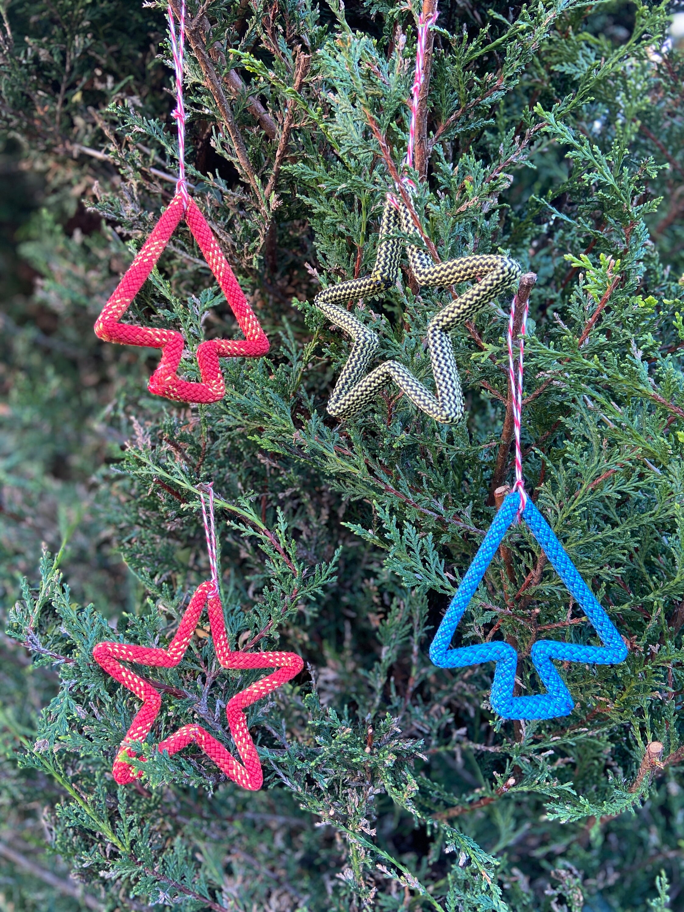 Climbing Rope Christmas Tree Ornaments - Etsy UK