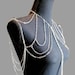 Silver Fantasy Body Chain - Etsy
