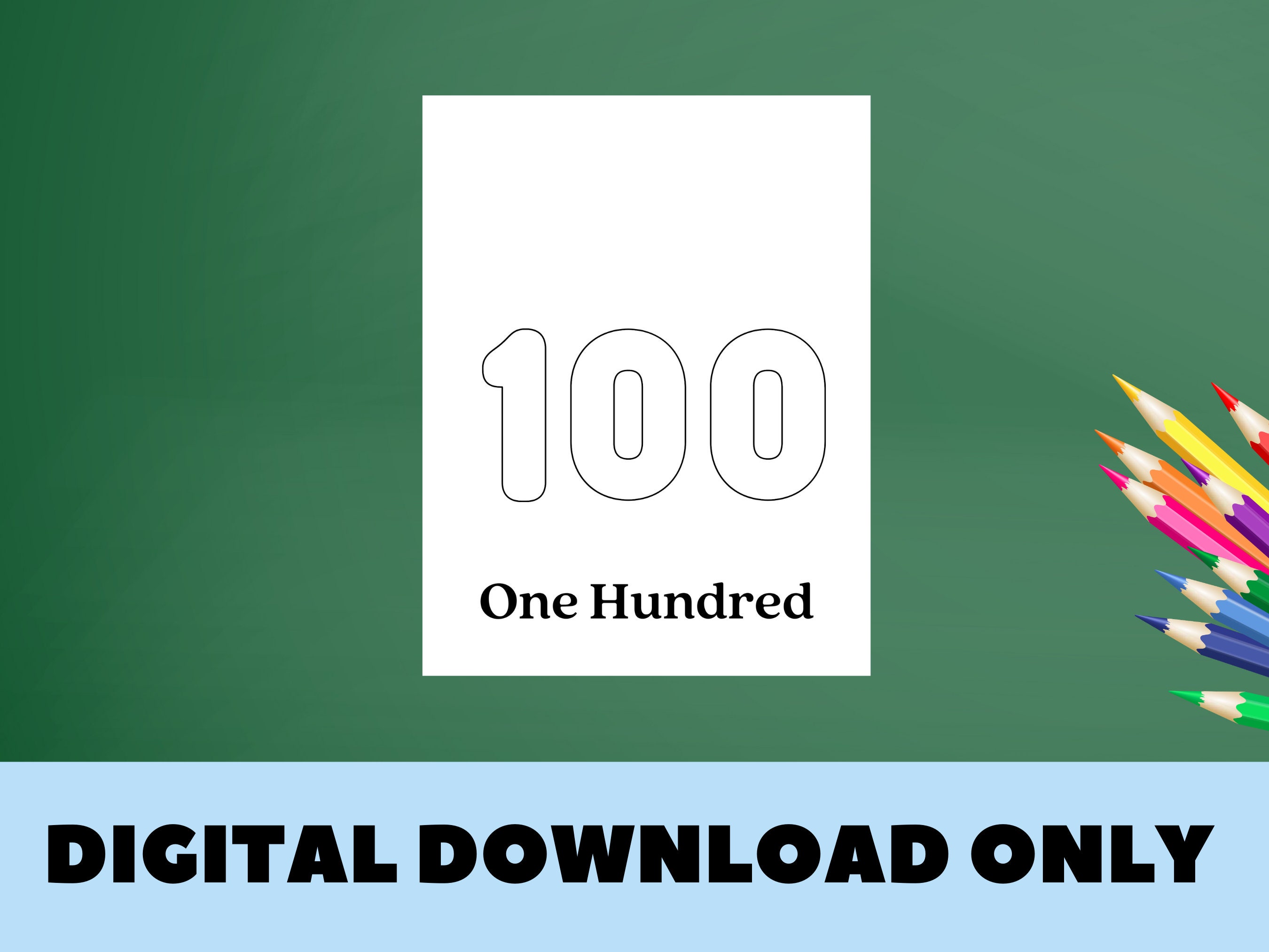 Coloring Books for Kids Numbers, Numerical Coloring Book, Learning ...