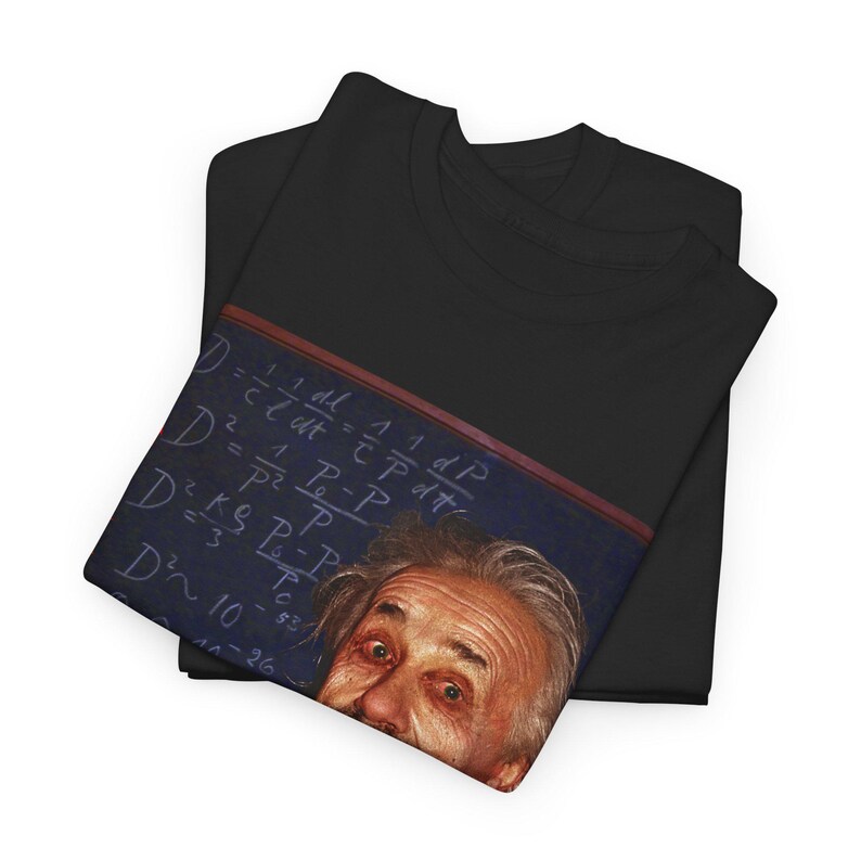 Zombie Einstein Brains Tee, Funny Science Shirt, Gift for Nerds, Unisex ...