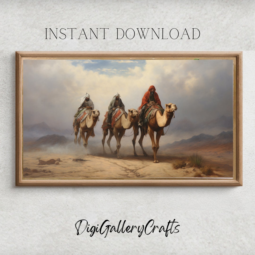 Samsung Frame TV Art | 3 Wise Men | Frame TV 4k Art Digital | Christian ...