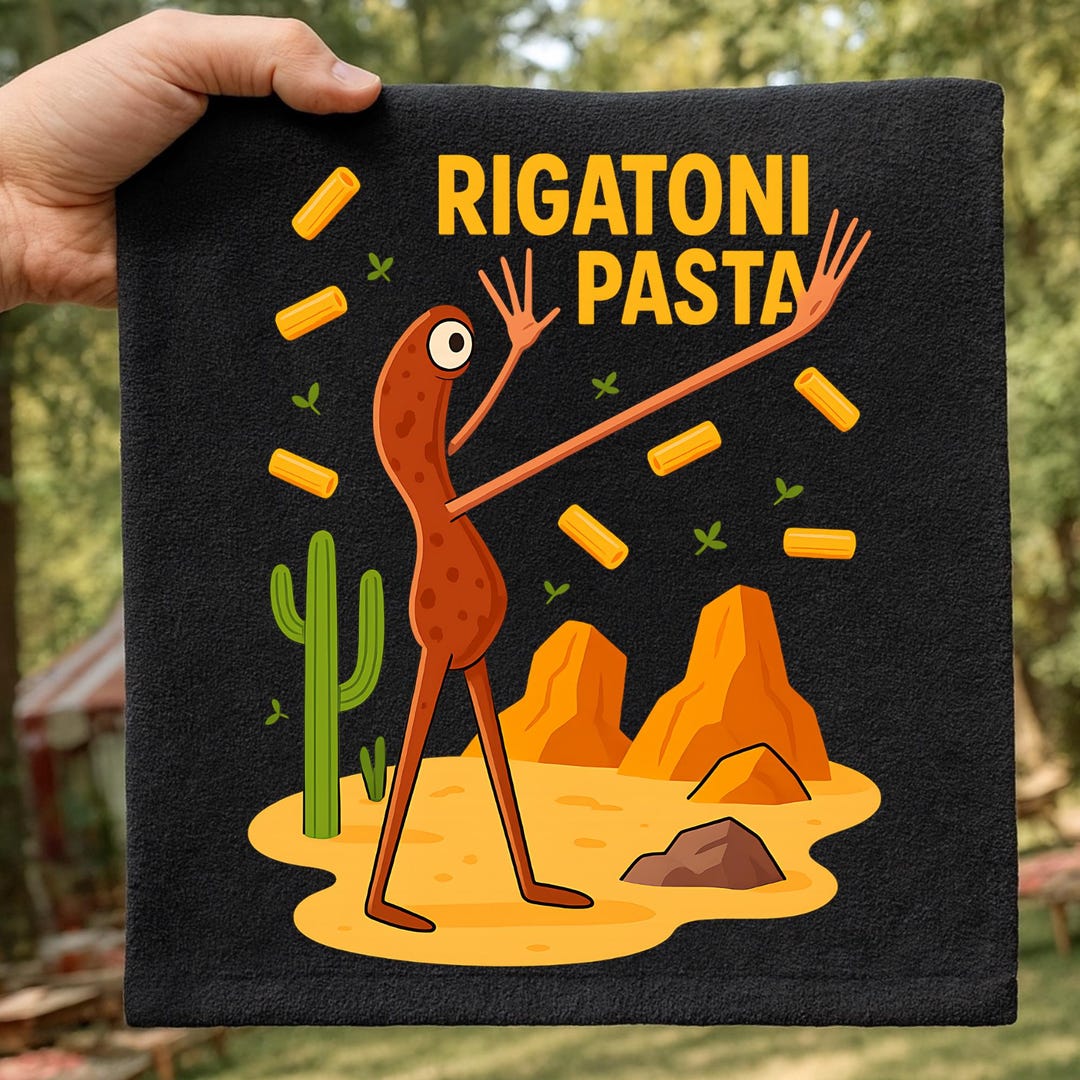 Marcus the Worm Embroidered PNG | Rigatoni Pasta Meme Shirt | Marcus ...