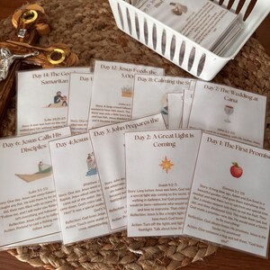 Lent Activity Cards, Prayers, Scripture, Reflections, Actions, Daily ...