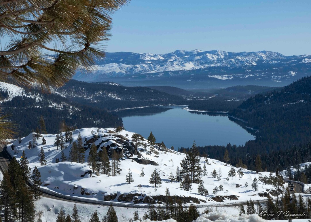 Donner Lake - Taken From Donner Pass - Etsy