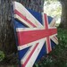 Wood Union Jack Sign Rustic Wood Flag British Flag Hand Made Wood Signs ...