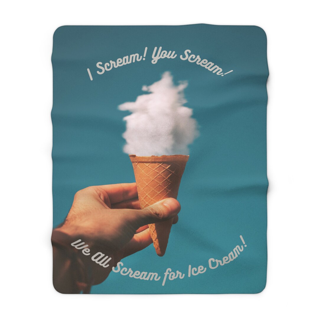 I Scream You Scream We All Scream for Ice Cream Cloud Cone - Etsy