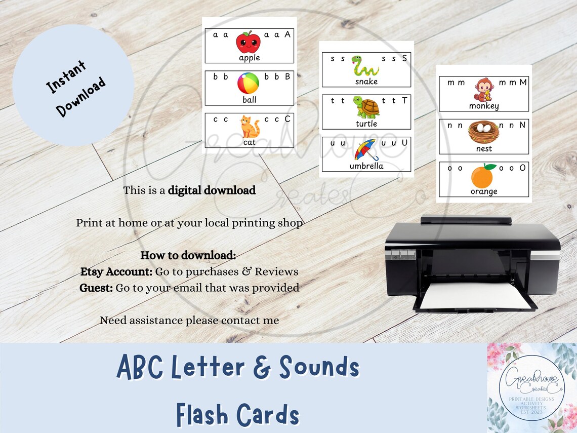 ABC Alphabet Flashcards | Phonics Activities | Alphabet Flashcards ...