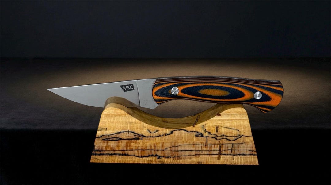Handmade Spalted Maple Knife Display, Collector Stand - Etsy