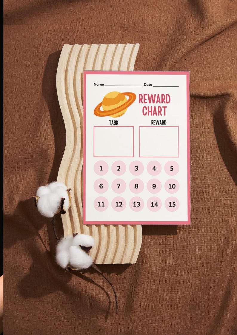 PRINTABLE Reward Chart Kids Reward Chart Instant Download Reward Chart ...