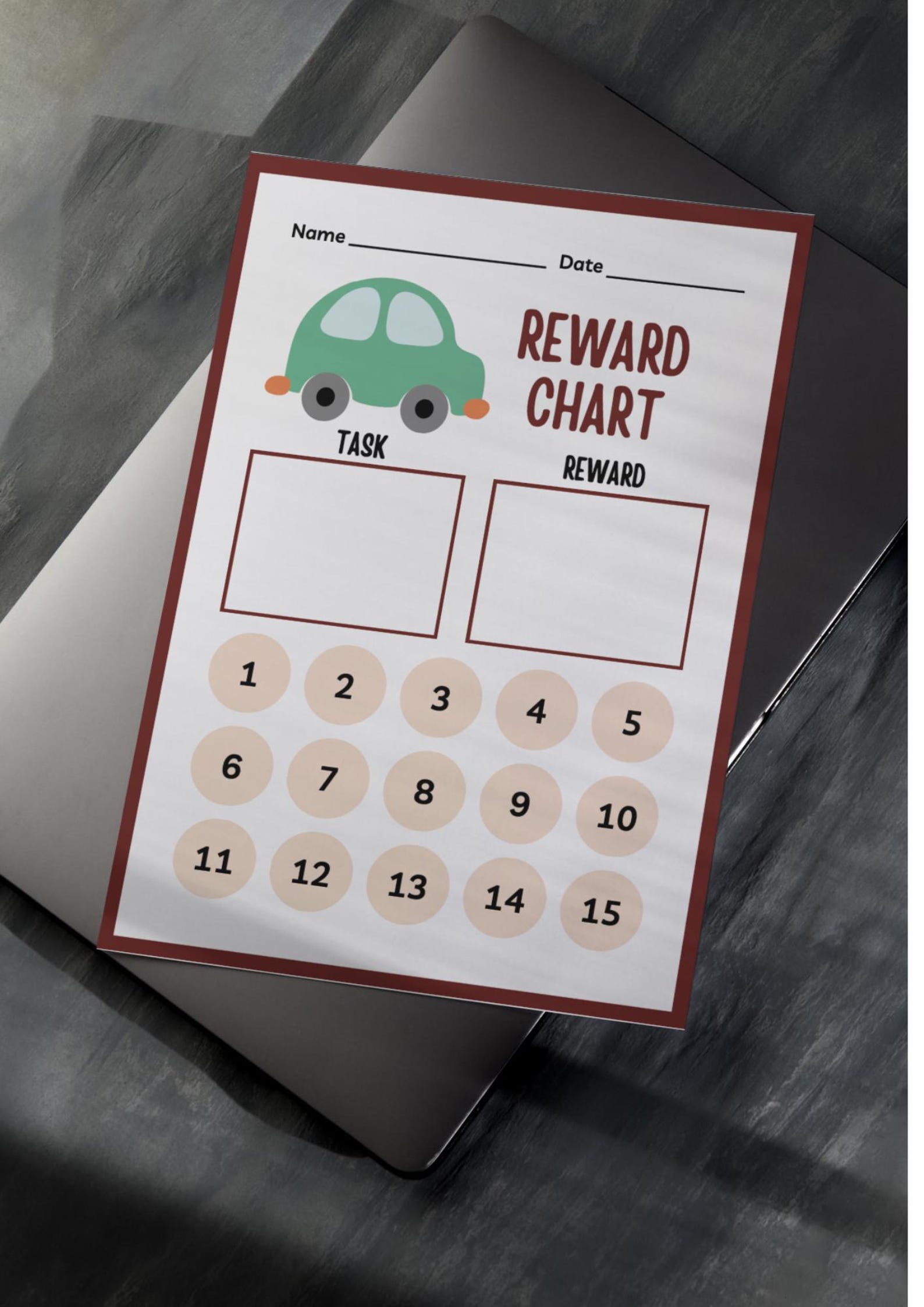 PRINTABLE Reward Chart Kids Reward Chart Instant Download Reward Chart ...