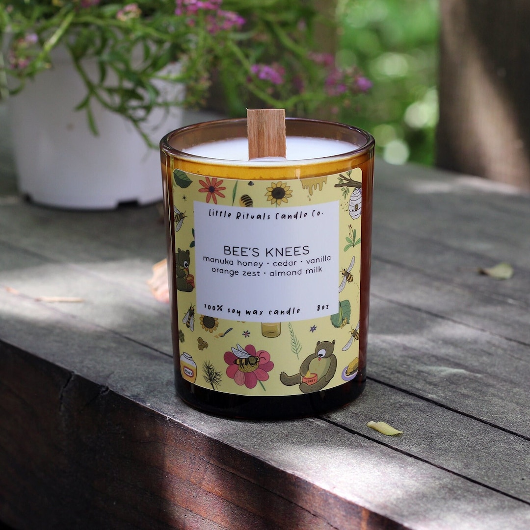 Bee's Knees Candle | 8oz Soy | Little Rituals Candle Co. - Etsy