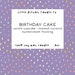 Birthday Cake Candle | 8oz Soy | Little Rituals Candle Co. - Etsy