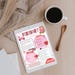 February Newsletter, PTO, PTA, Classroom Information, Canva Template ...