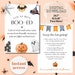 You've Been Boo-ed Printable, Halloween Download, PDF, Booed Gift Card ...