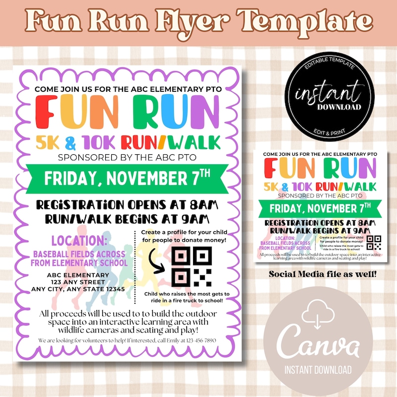 5k Flyer - Etsy