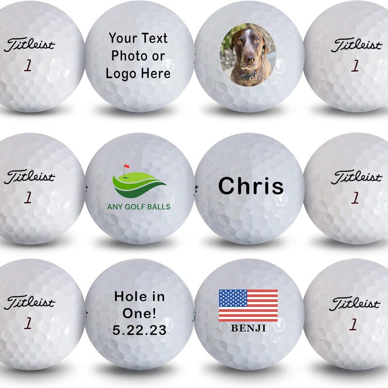 Personalized Golf Balls - Etsy