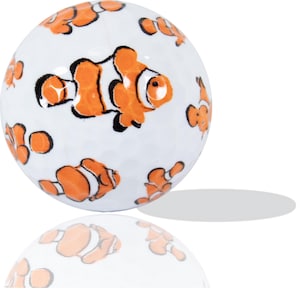 Golf Balls (clown Fish) - Etsy