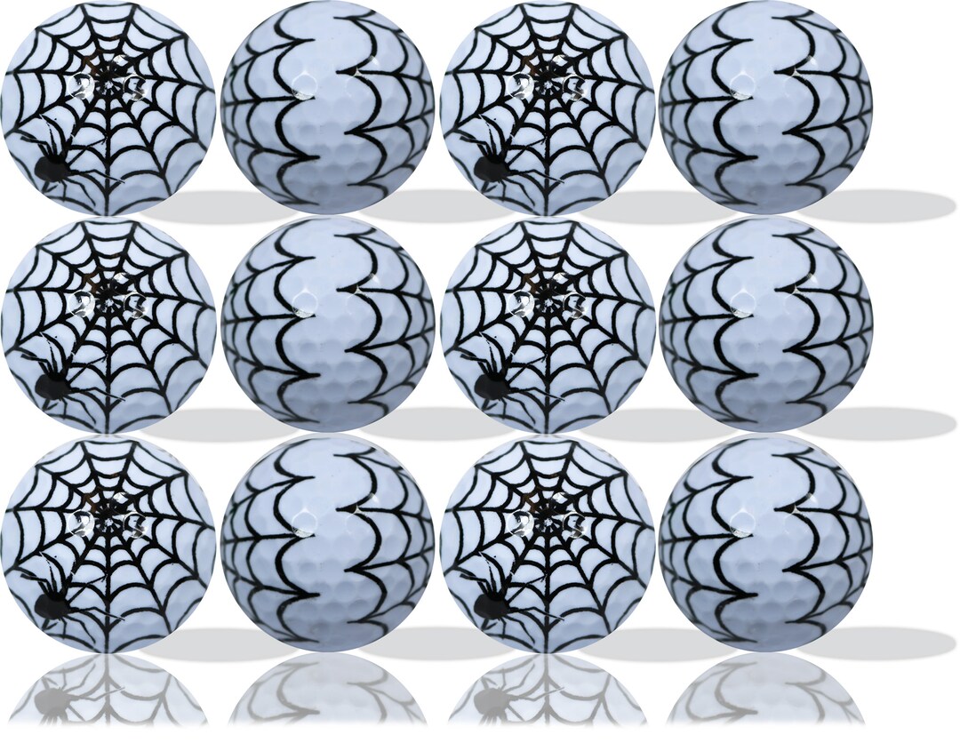 Spider Web Golf Balls - Etsy