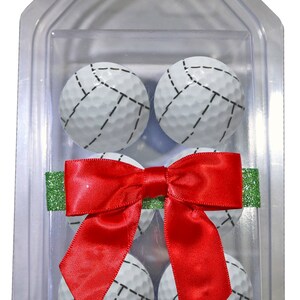 Sports Golf Ball Variety Pack in Christmas Ribbon Packaging - Etsy