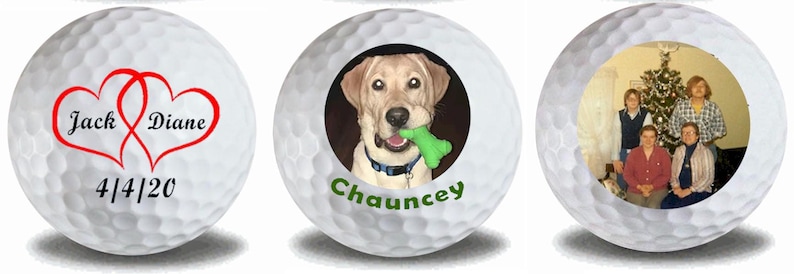 Custom Callaway Chrome Soft Refinished Golf Balls - Personalized ...