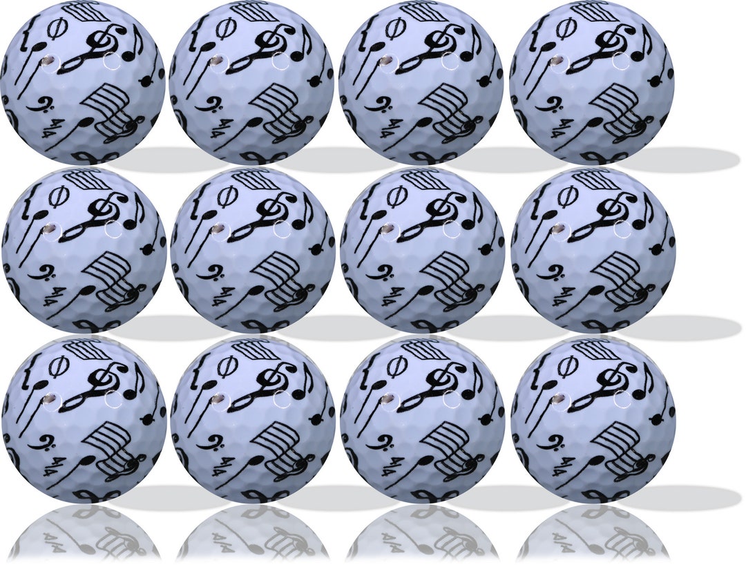 Music Note Golf Balls - Etsy