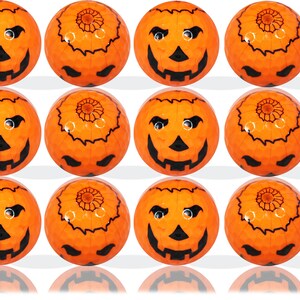 Jack-o-lantern Halloween Golf Balls - Etsy