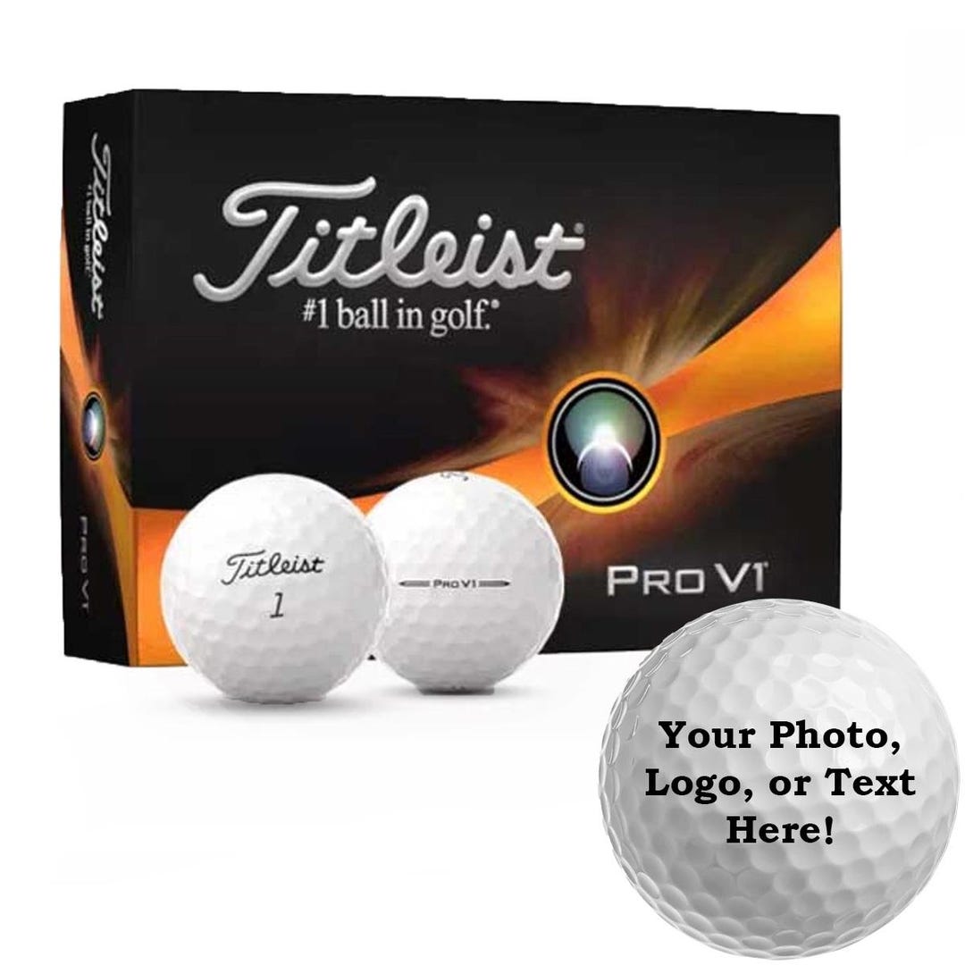 NEW Titleist Pro V1 Personalized Golf Balls - Etsy