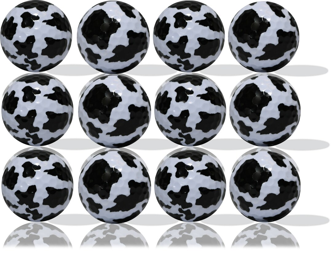 Cow Print Golf Balls Father's Day Gift, Gift for Dad, Gift for Husband ...