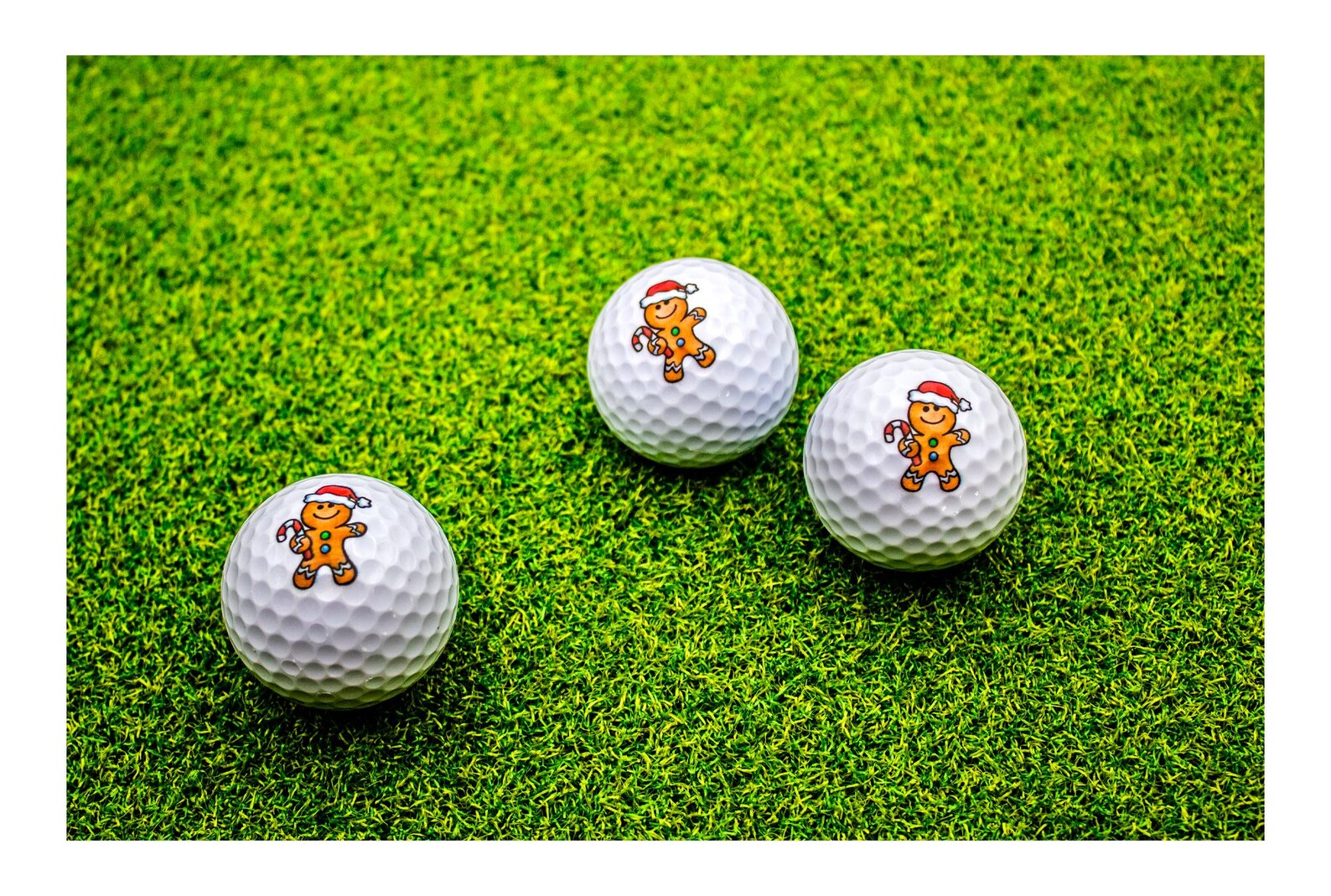 Christmas Gingerbread Man Golf Balls - Etsy