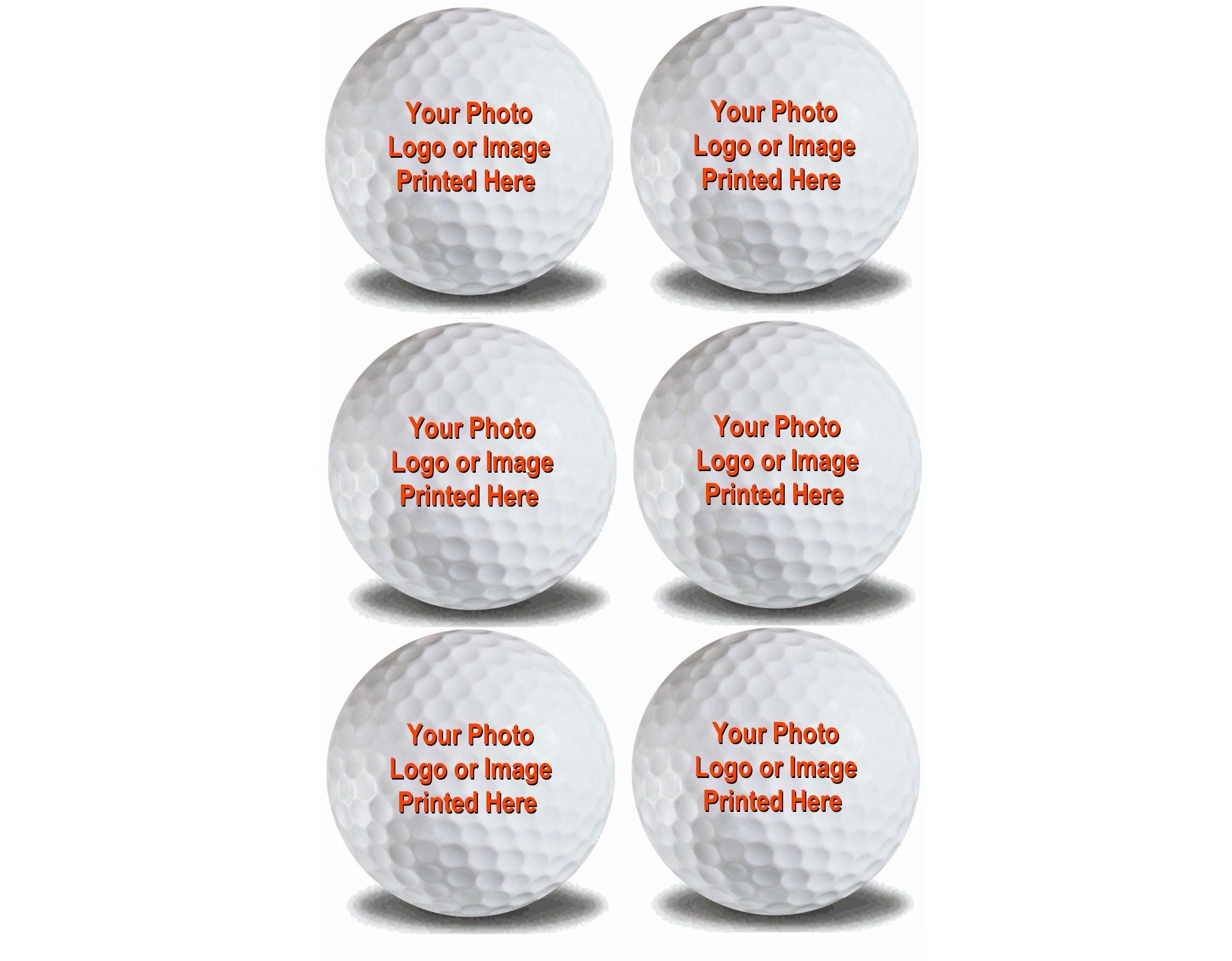 Custom Callaway Chrome Soft Refinished Golf Balls - Personalized ...