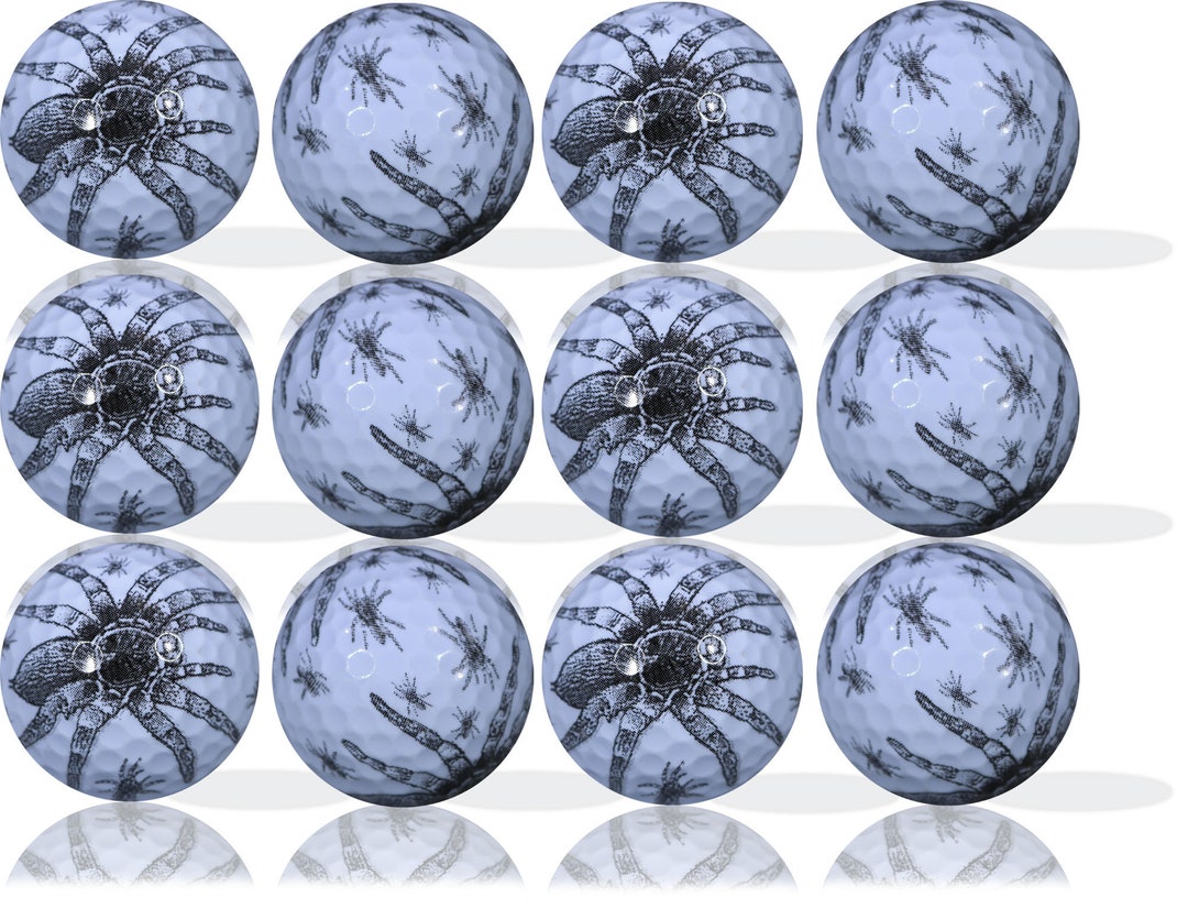 Spider Golf Balls- Halloween Golf | Golf Accessories | Golf Gifts - Etsy