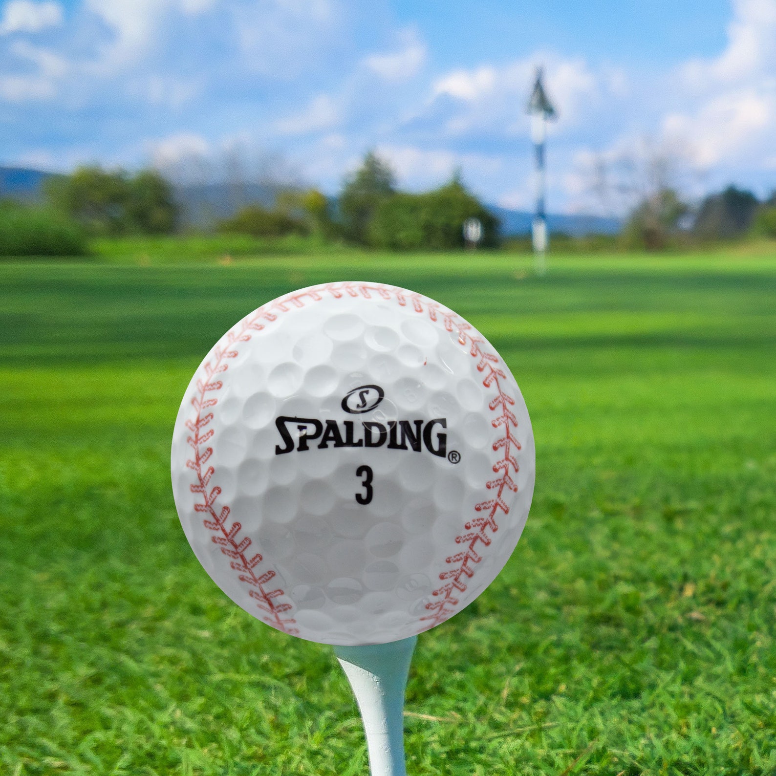 Spalding SD Tour Baseball Imprinted Golf Balls, Set of 12 - Etsy