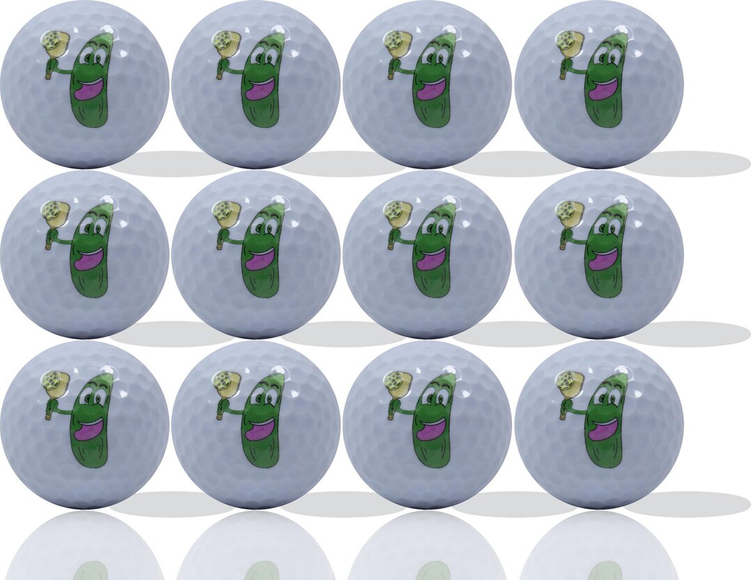 Pickleball Man Golf Balls - Etsy