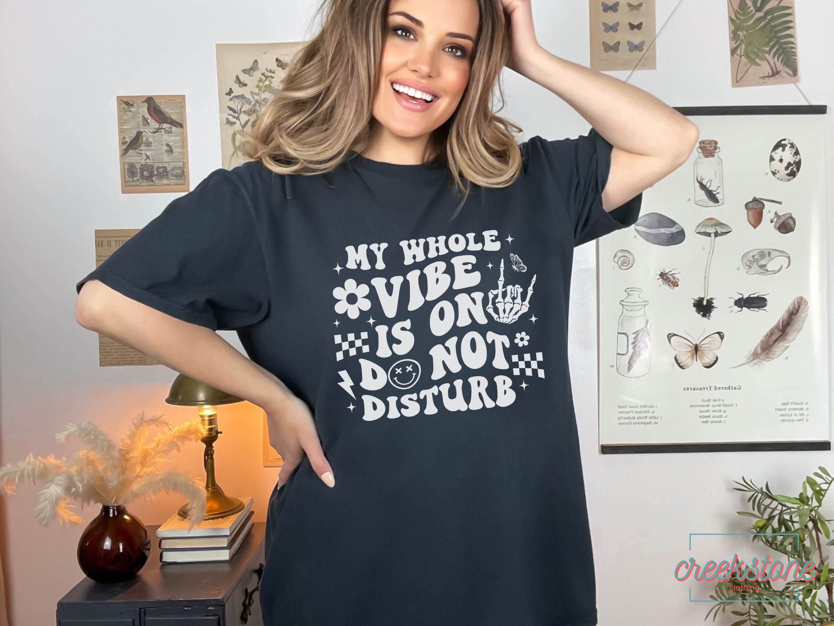 My Whole Vibe is on Do Not Disturb Shirt, Comfort Colors Tee, My Whole ...
