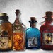 Gothic Potion Labels Clipart for Junk Journals. Digital Paper of ...