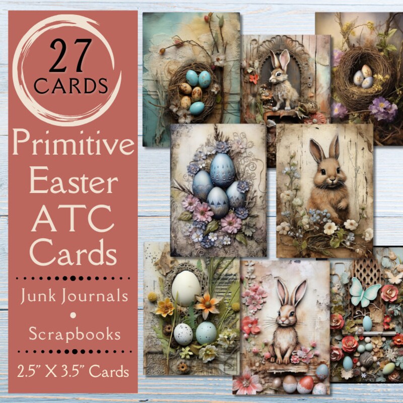 Primitive Bunny - Etsy
