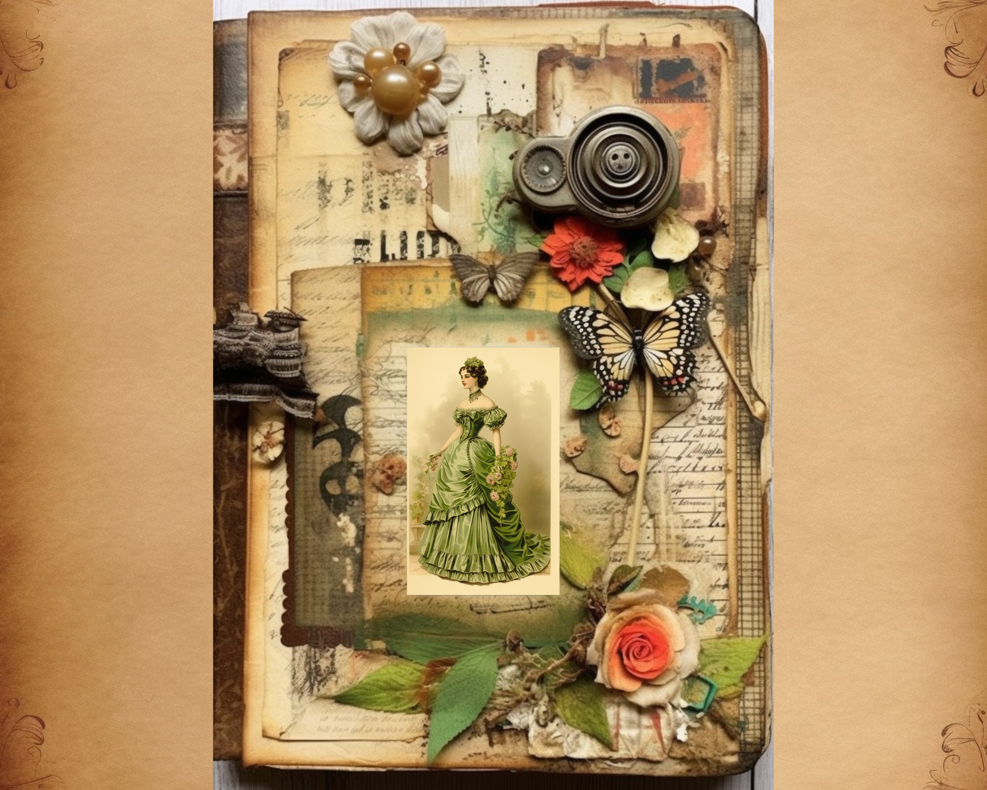 Vintage Victorian Magazine Fashion Illustrations. Digital - Etsy