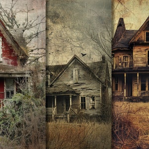 Vintage Grunge House Junk Journal Paper. Digital Paper of Decaying Old ...