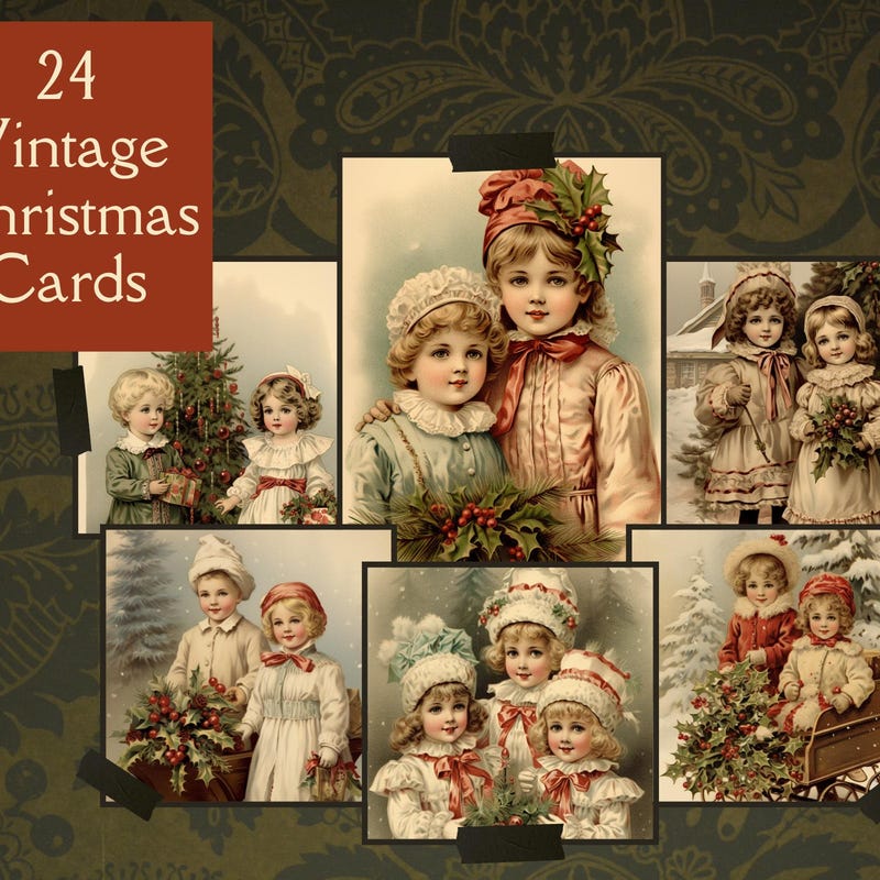 Victorian Cards - Etsy