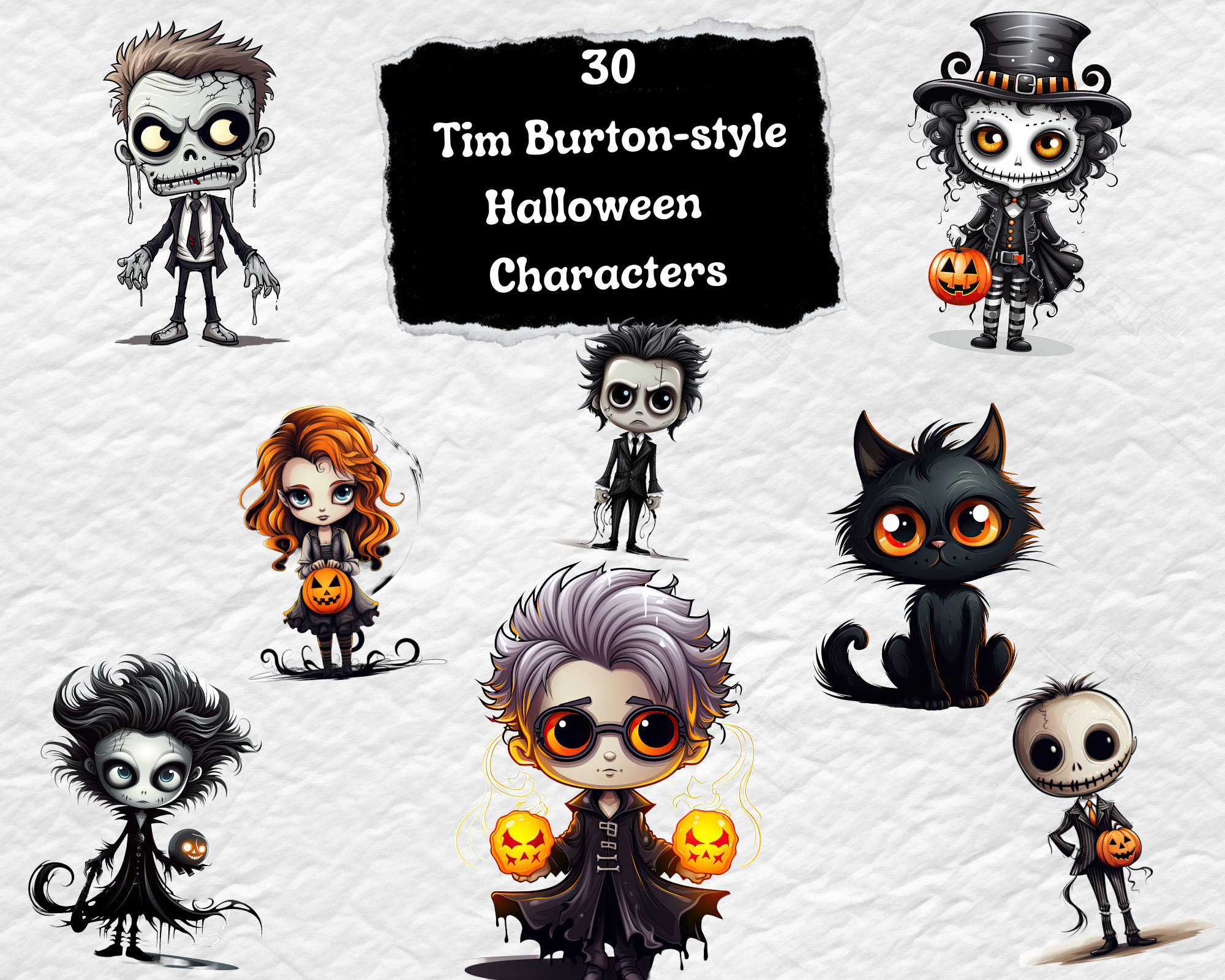 Tim Burton Animated Characters