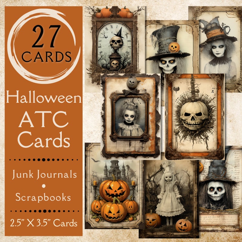 Halloween Cards - Etsy