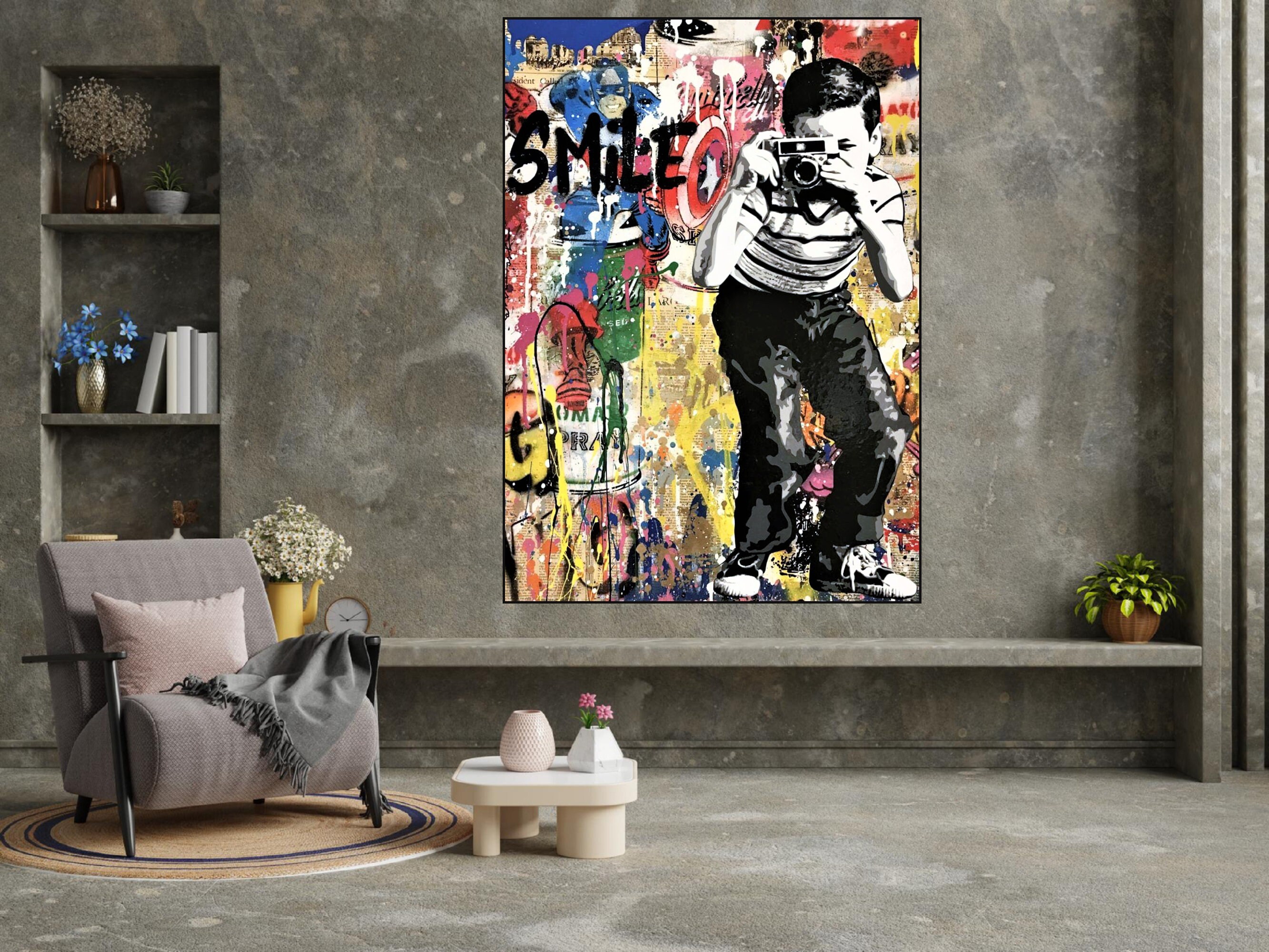 Murals Street Art, Urban Graffiti, Banksy Kid, Kid Graffiti, Urban ...