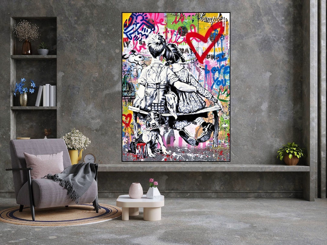 Graffiti Poster, Street Art Printable, Street Pop Art, Fashion Print ...