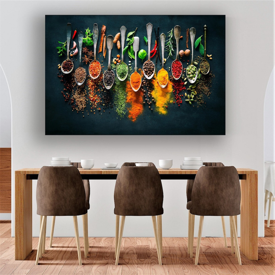 Kitchen Wall Art, Kitchen Canvas Wall Art, Kitchen Prints, Kitchen ...