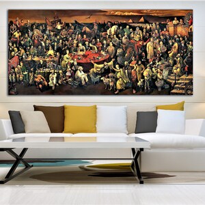 Discussing the Divine Comedy, 103 Famous People, Canvas Wall Art, Dante ...