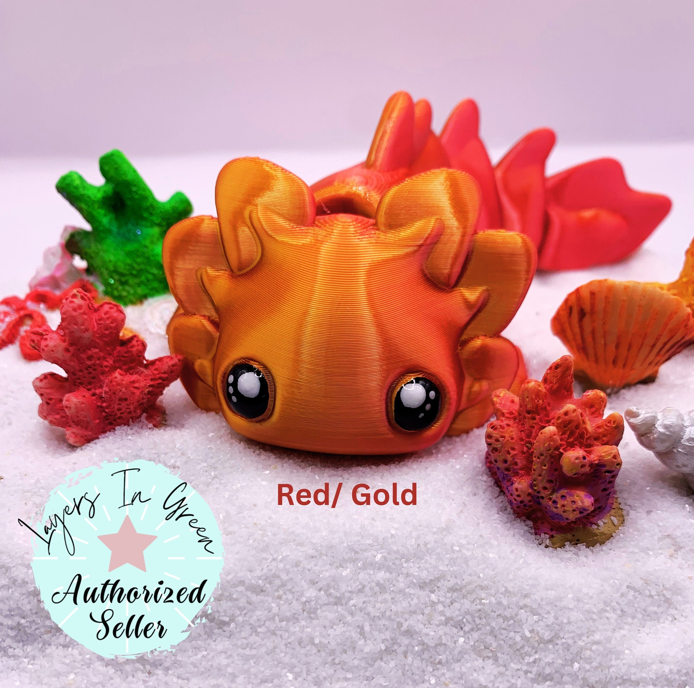 Axolotl Fidget Toy Articulating Axolotl Desk Pet Sensory Toy - Etsy Canada