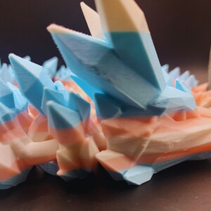 Dragon Trans Pride Flag Dragon Fidget Dragon Toy - Etsy