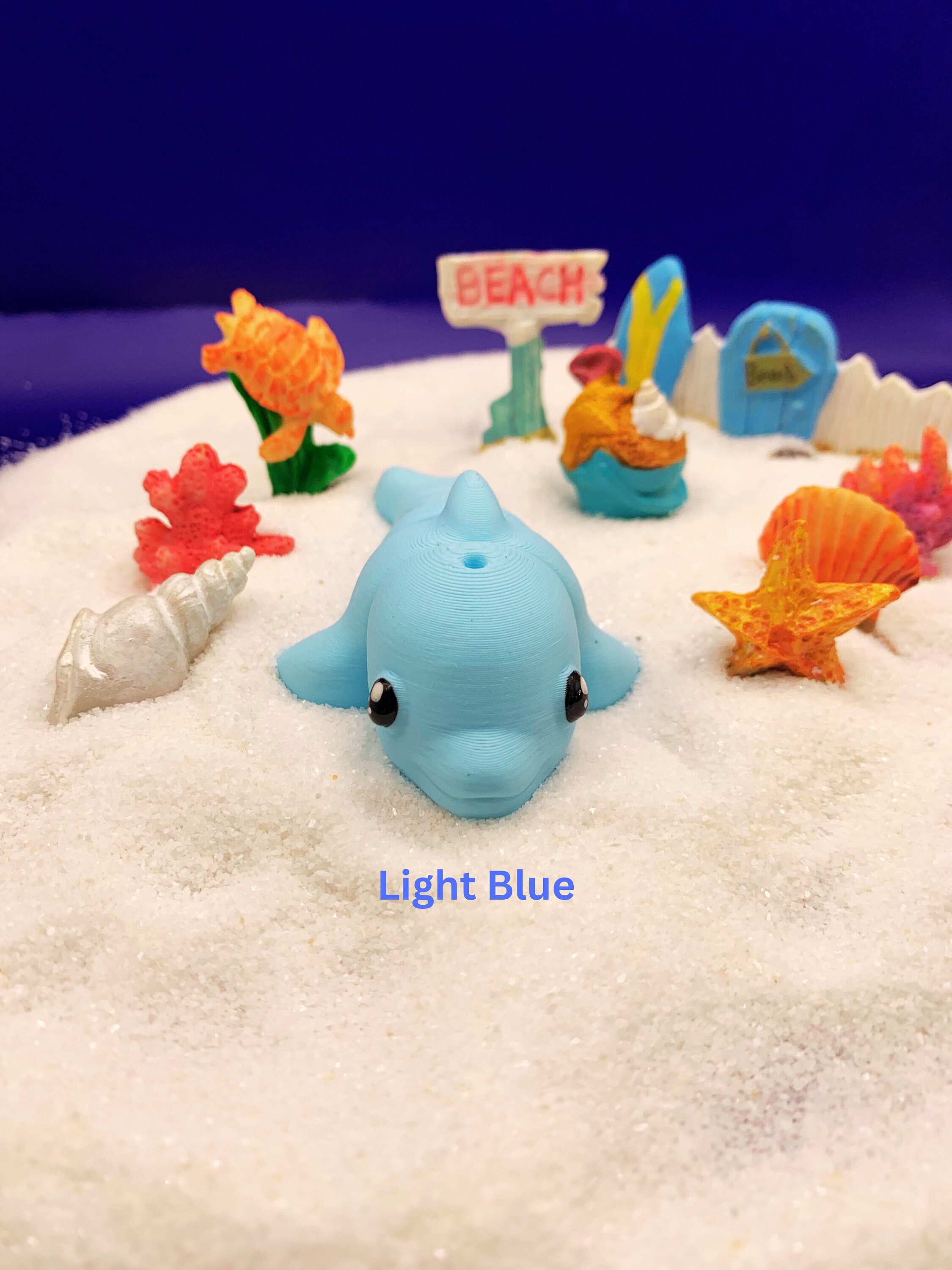 Dolphin Fidget Toy 3D Print Articulating Dolphin Toy - Etsy